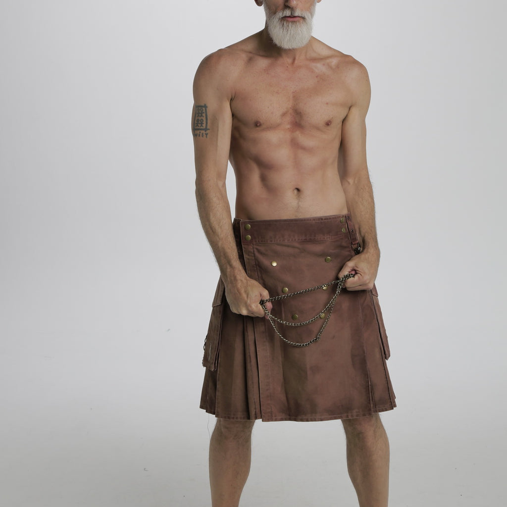 Stonewashed Rough & Tough Kilt - Be The Style Icon – Fashion Kilt